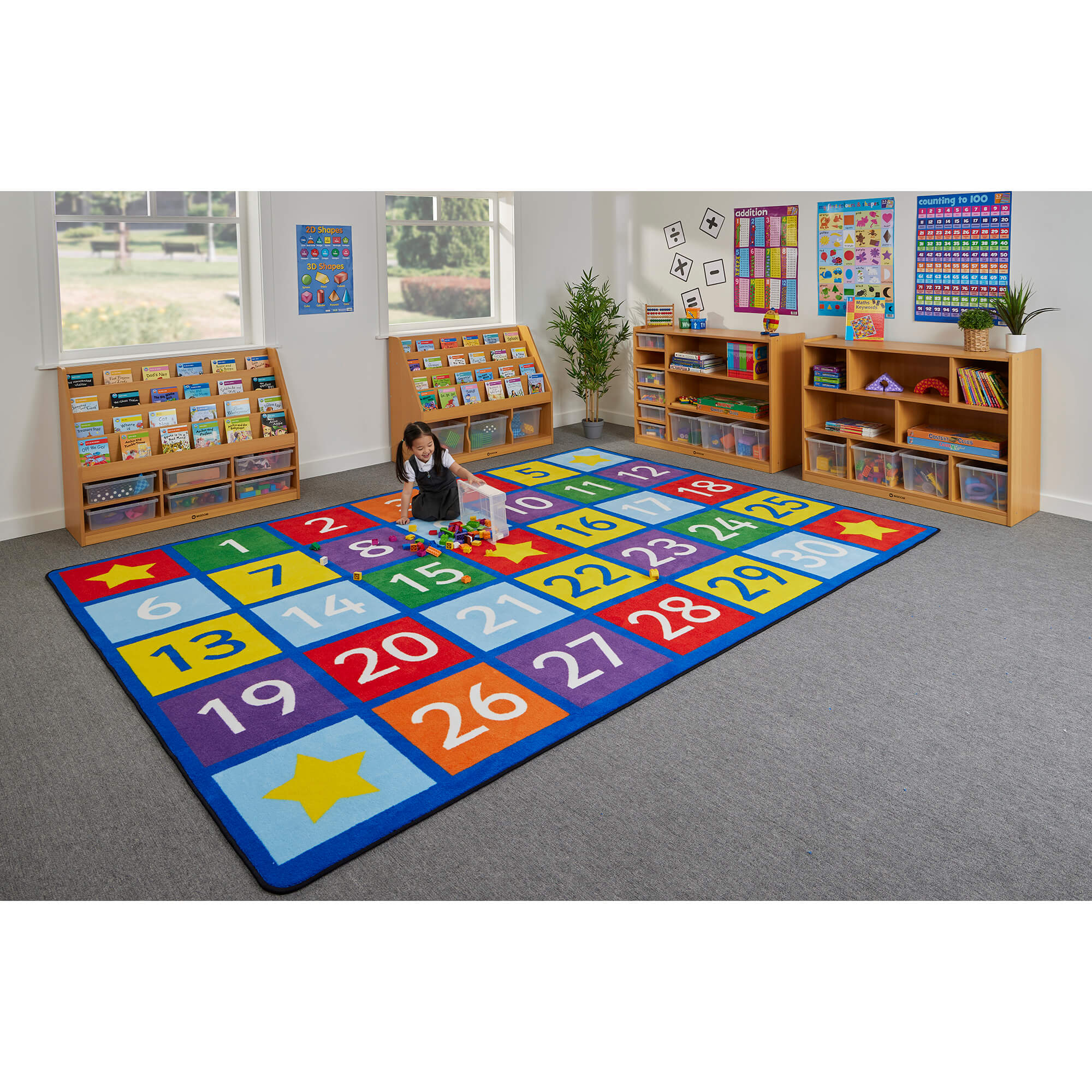 Large Numbers Learning Rug | Profile Education